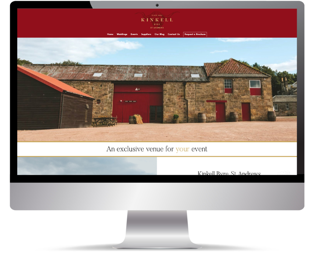 Kinkell Byre Services Website