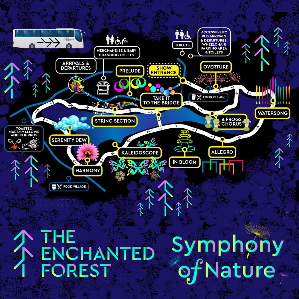 Enchanted Forest reveals its first ever animated show map • We Are ...